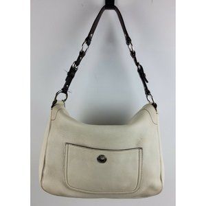 Coach | Bags | Coach 8a39 Chelsea Pebbled Leather Turnlock Hobo Beige ...